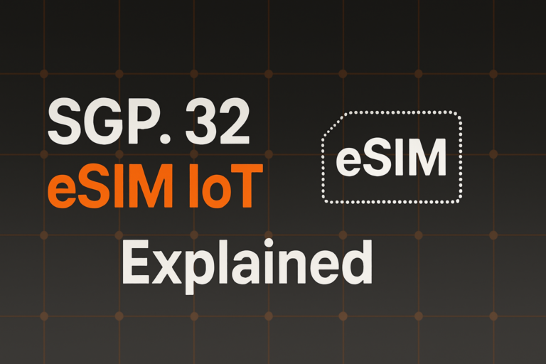 SGP.32 Explained: Simplifying eSIM Management for All Devices - Spenza